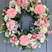 Pink Hydrangea Spring Wreath Easter Wreath Spring Door - Etsy