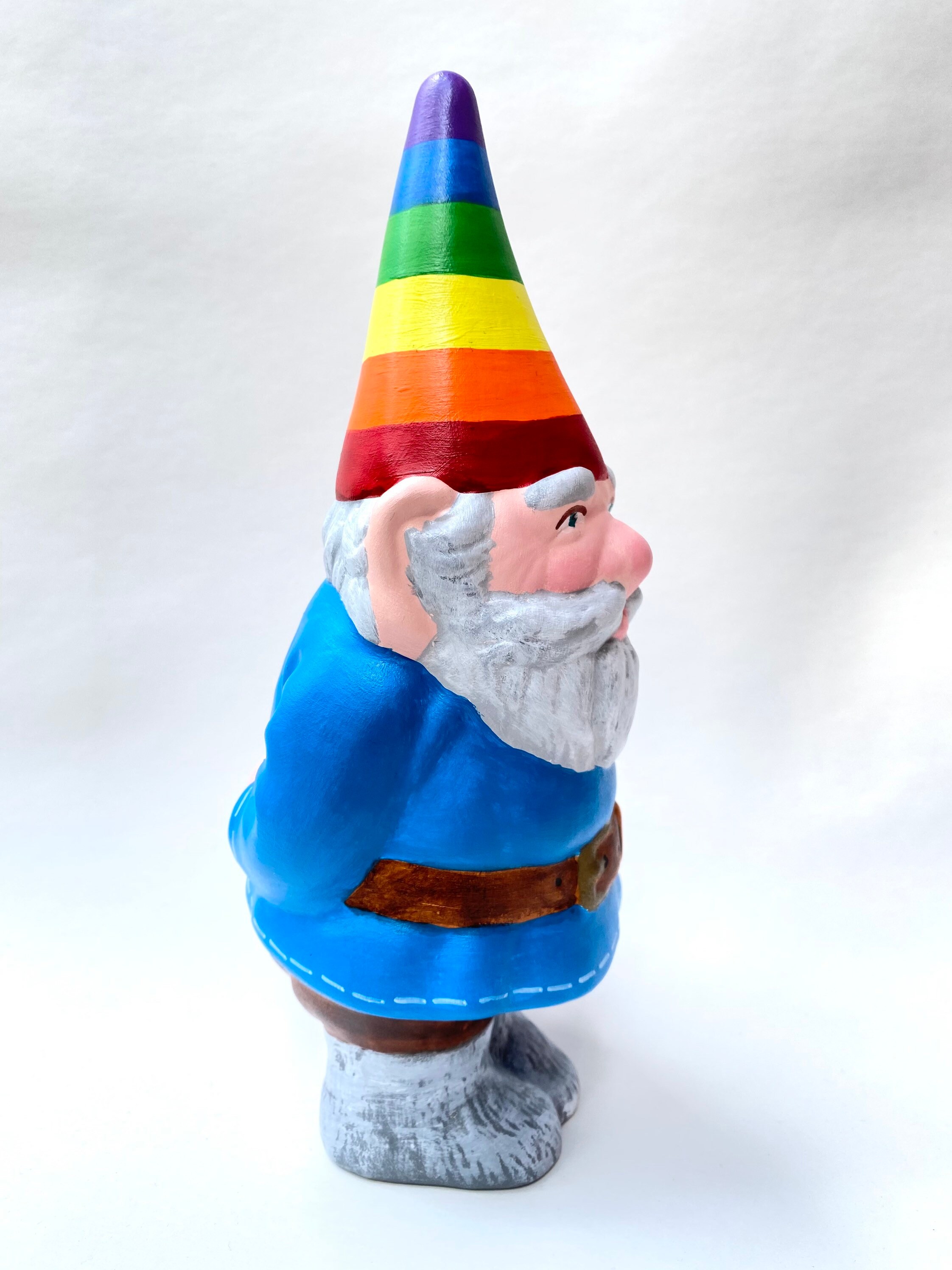 Hand-painted Ceramic Pride Gnome | Etsy