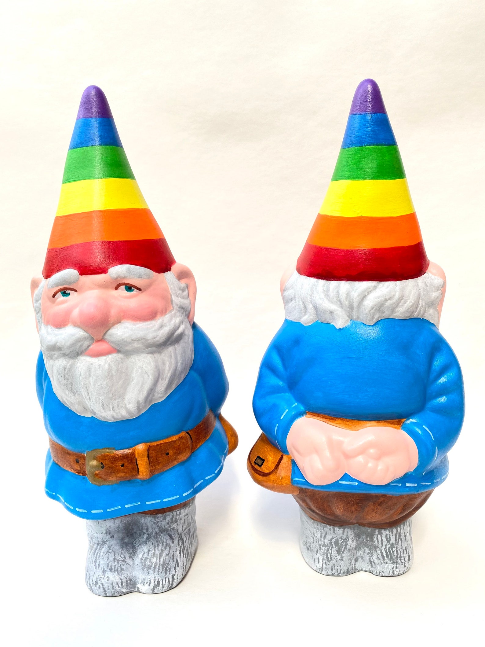 Hand-painted Ceramic Pride Gnome - Etsy