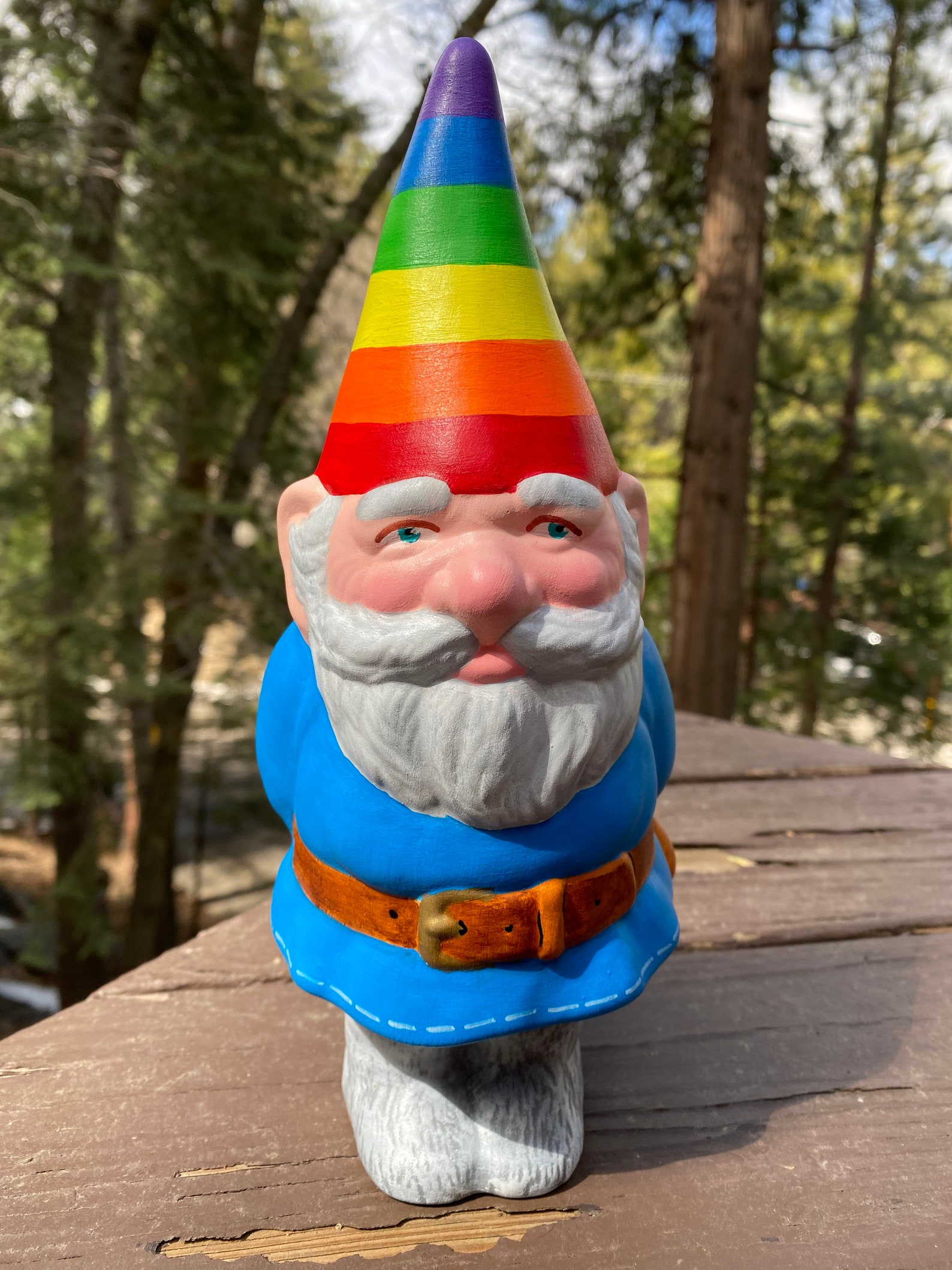 Hand-painted Ceramic Pride Gnome | Etsy