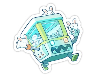 Claw Machine Sticker - Etsy