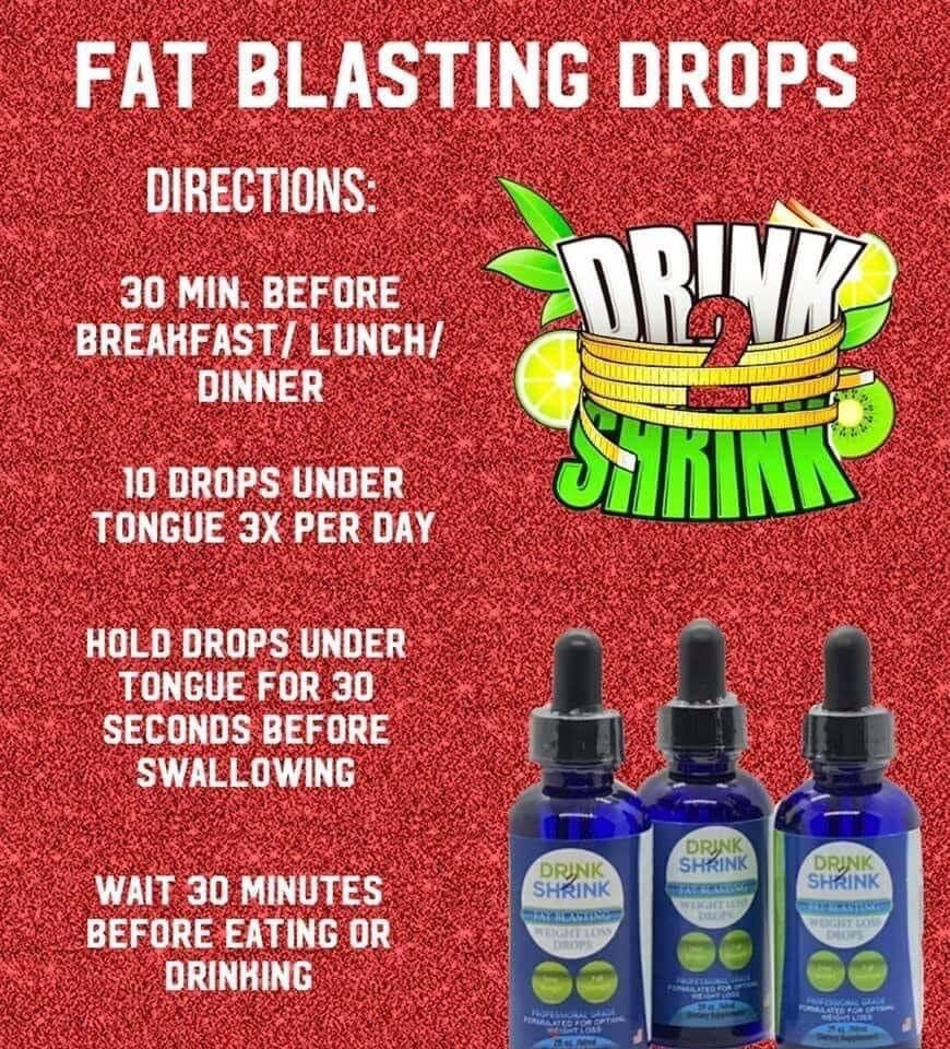 Drink2shrink Fat Blaster Drops | Etsy
