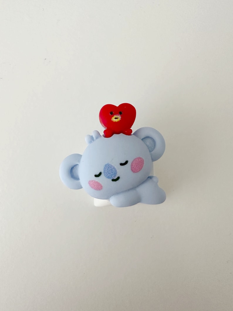 Cute BT21 BTS Koya RM PBT Mechanical Keycap - Etsy