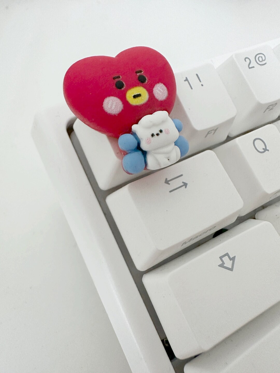 Cute BT21 BTS TATA V PBT Mechanical Keycap - Etsy