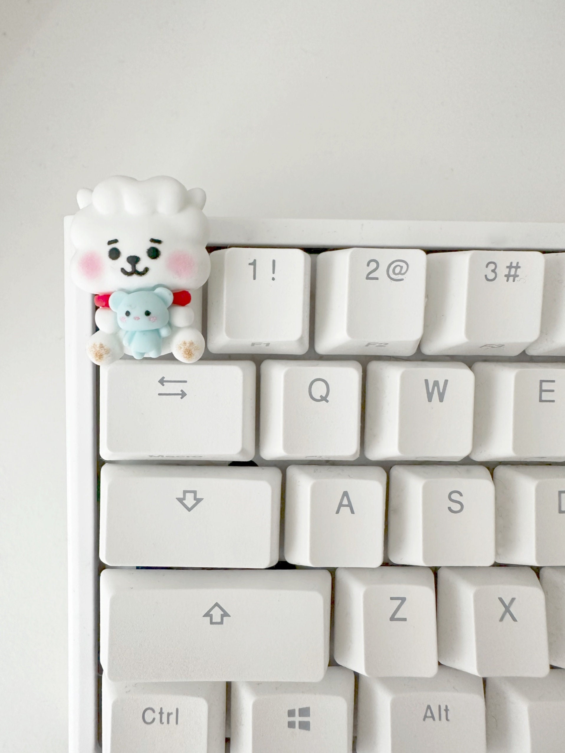 Cute BT21 BTS RJ Jin PBT Mechanical Keycap - Etsy