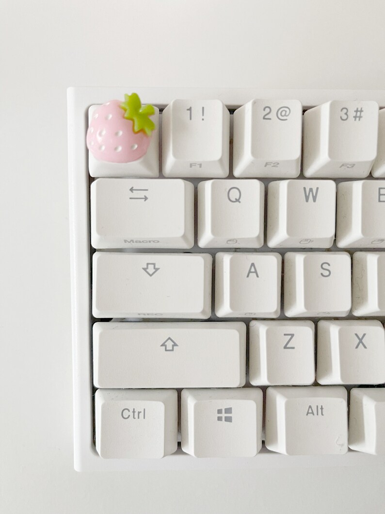 Cute Strawberry PBT Mechanical Keycap - Etsy