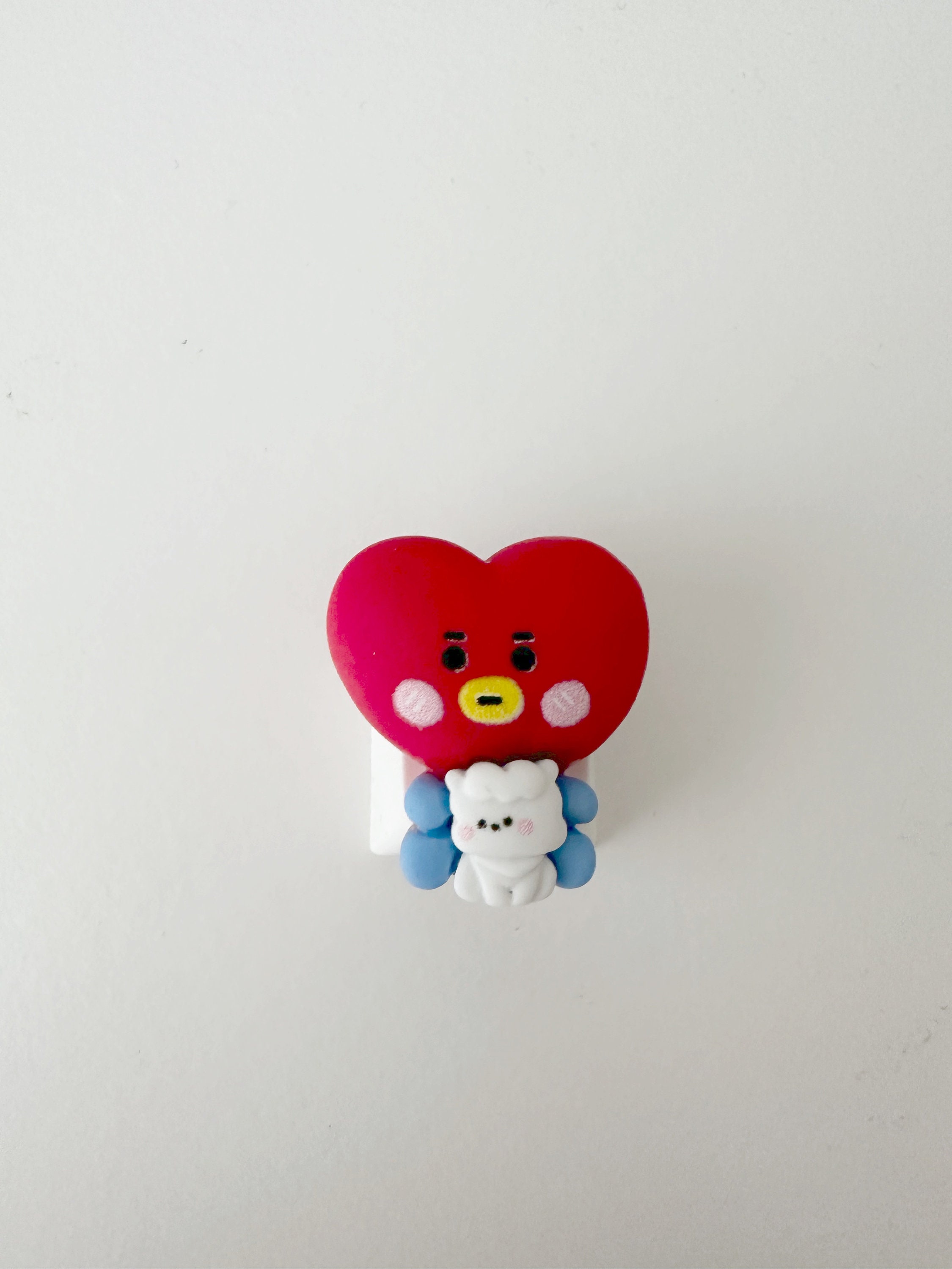 Cute BT21 BTS TATA V PBT Mechanical Keycap - Etsy