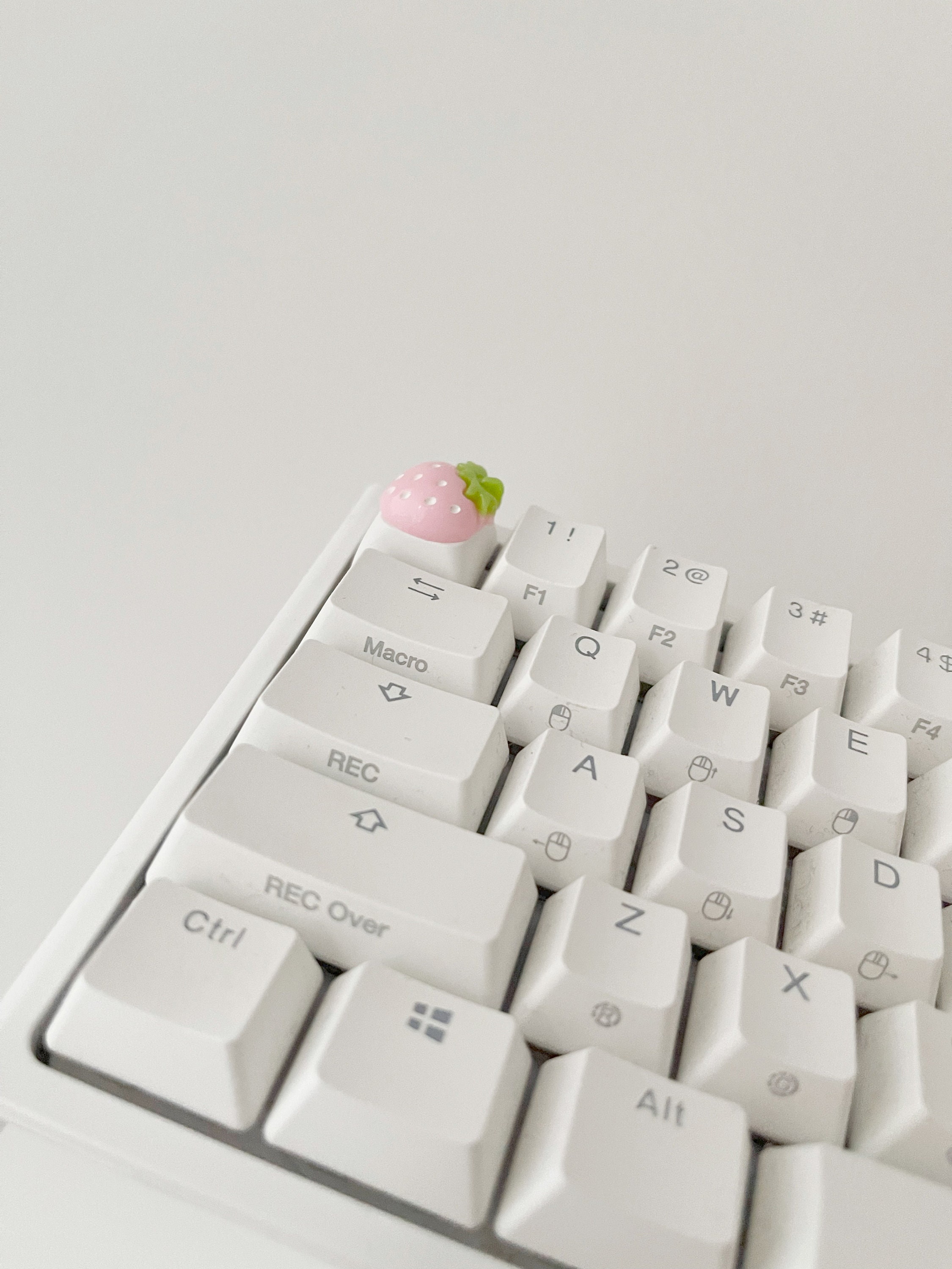 Cute Strawberry PBT Mechanical Keycap - Etsy