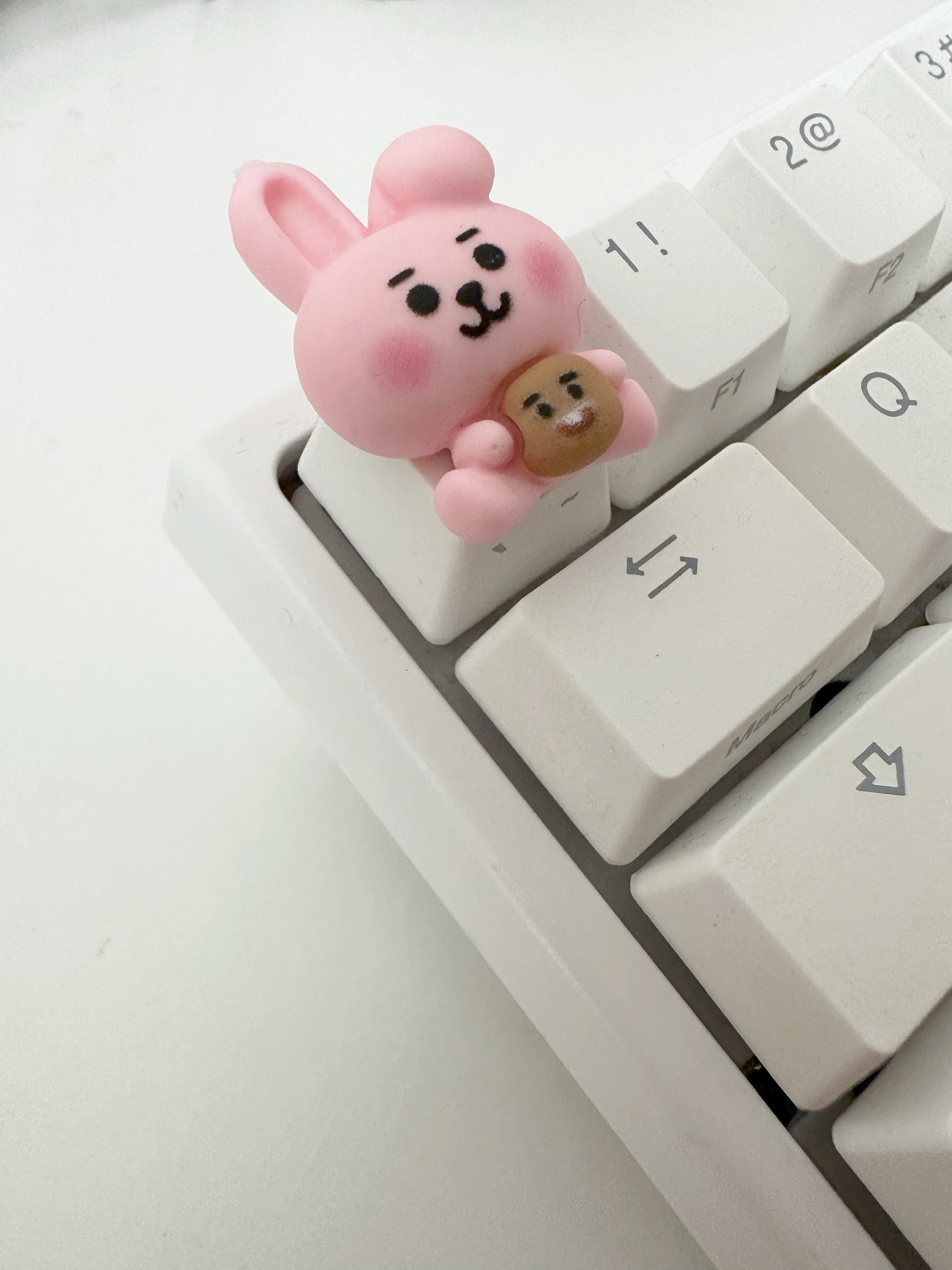 Cute BT21 BTS Cooky Jungkook PBT Mechanical Keycap - Etsy