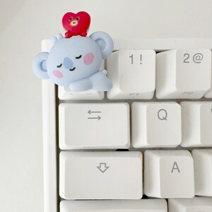 Cute BT21 BTS Koya RM PBT Mechanical Keycap - Etsy