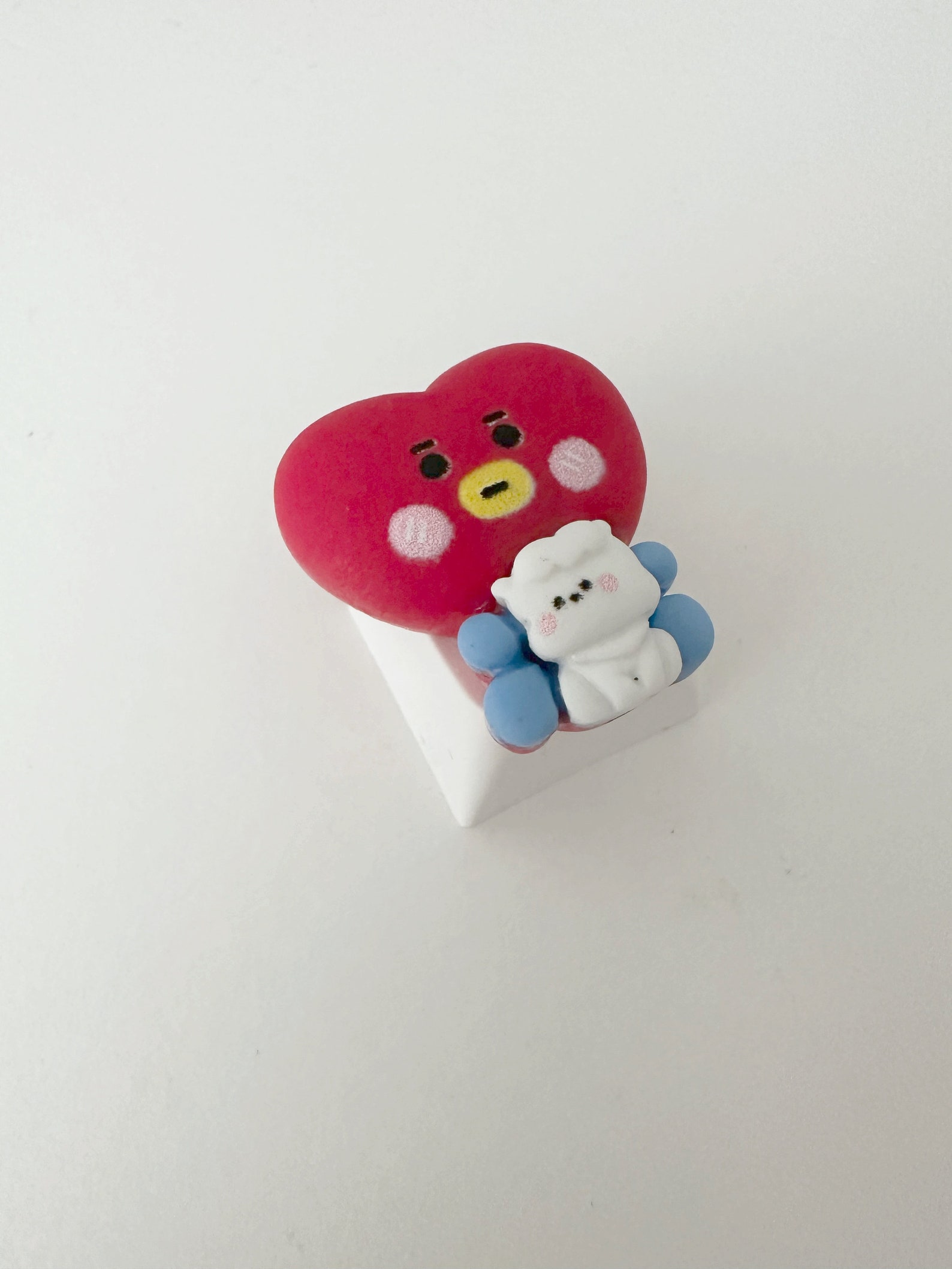 Cute BT21 BTS TATA V PBT Mechanical Keycap - Etsy