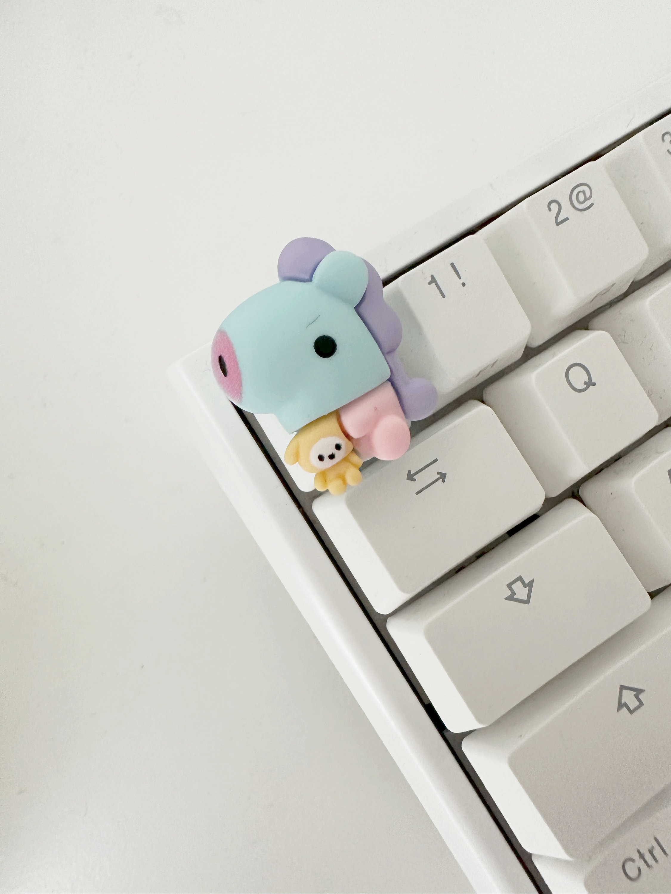 Cute BT21 BTS Mang Jhope PBT Mechanical Keycap - Etsy
