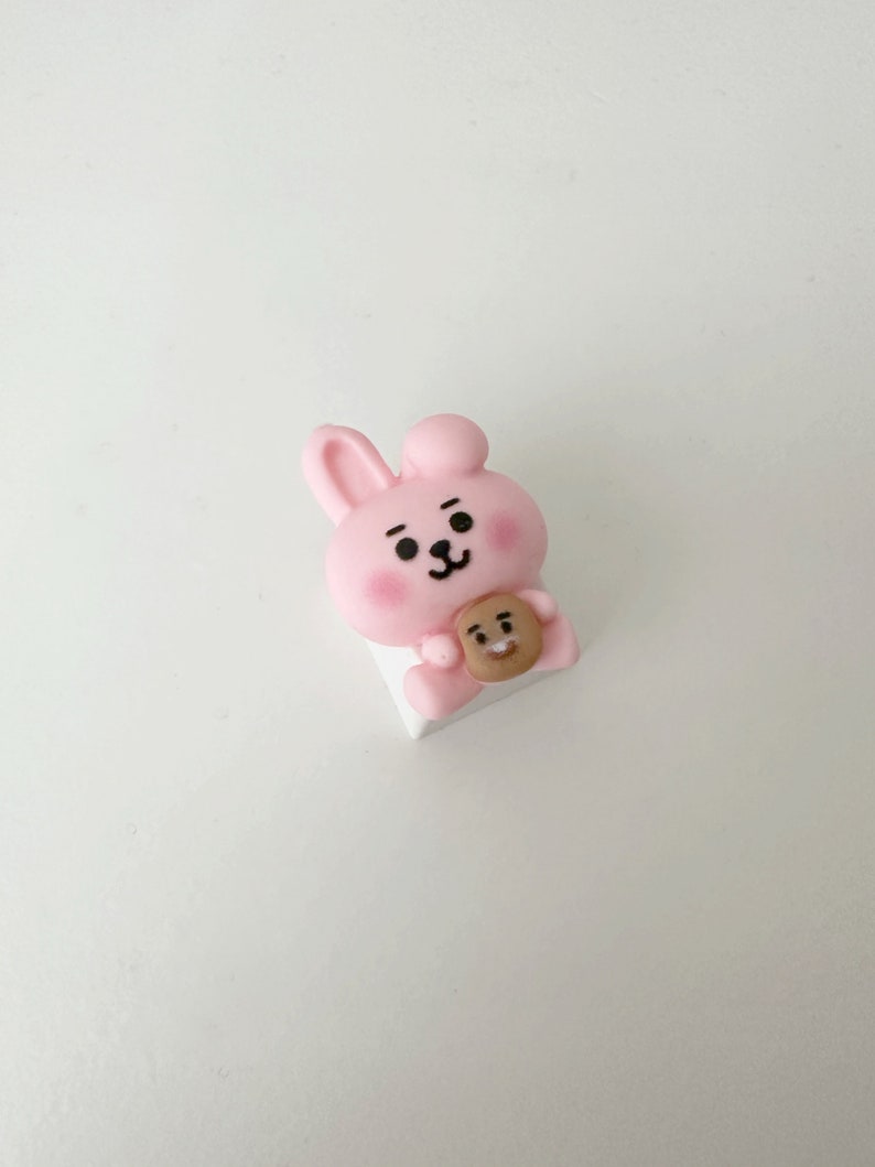 Cute BT21 BTS Cooky Jungkook PBT Mechanical Keycap - Etsy
