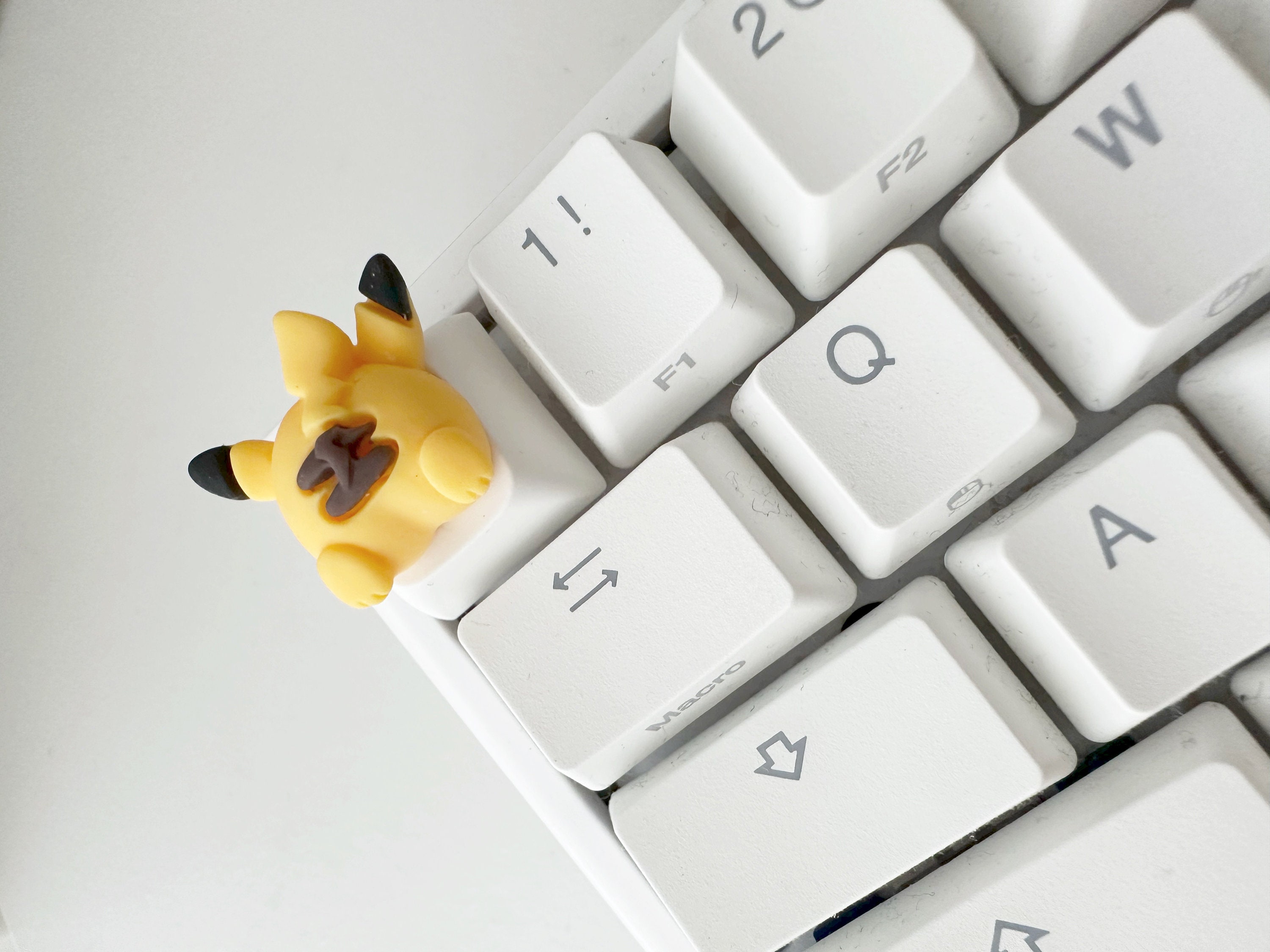 Cute Pikachu PBT Mechanical Keycap - Etsy