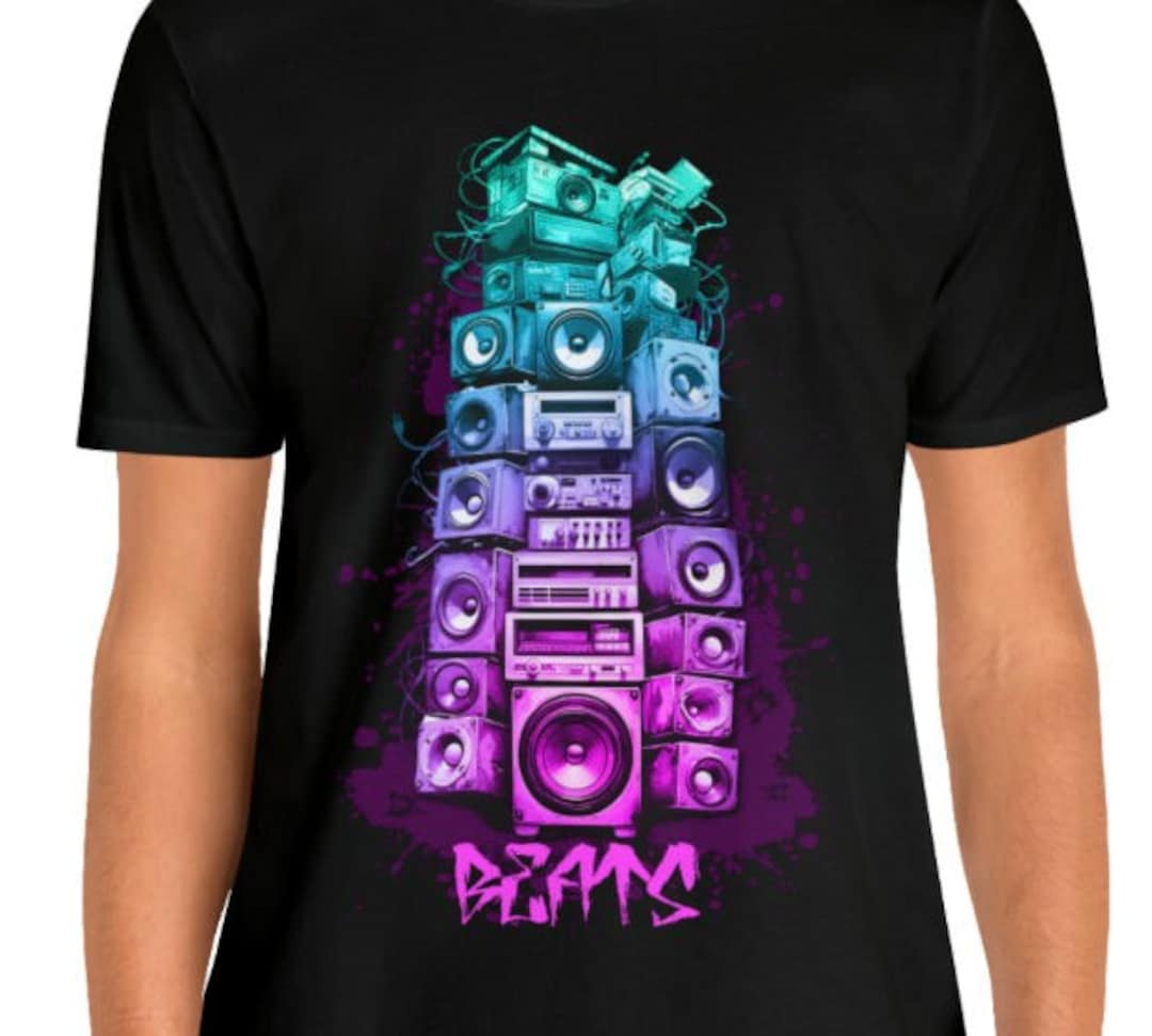 Beats Hip-hop T-shirt, Music T-shirt, Graffiti Tee, Street-art T-shirt ...