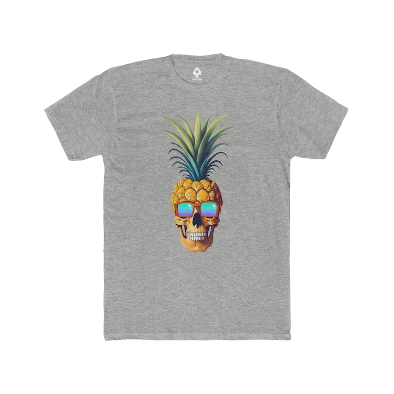 Pineapple Skull T-shirt, Skull Pineapple Shirt, Skull Shirt, Skull ...
