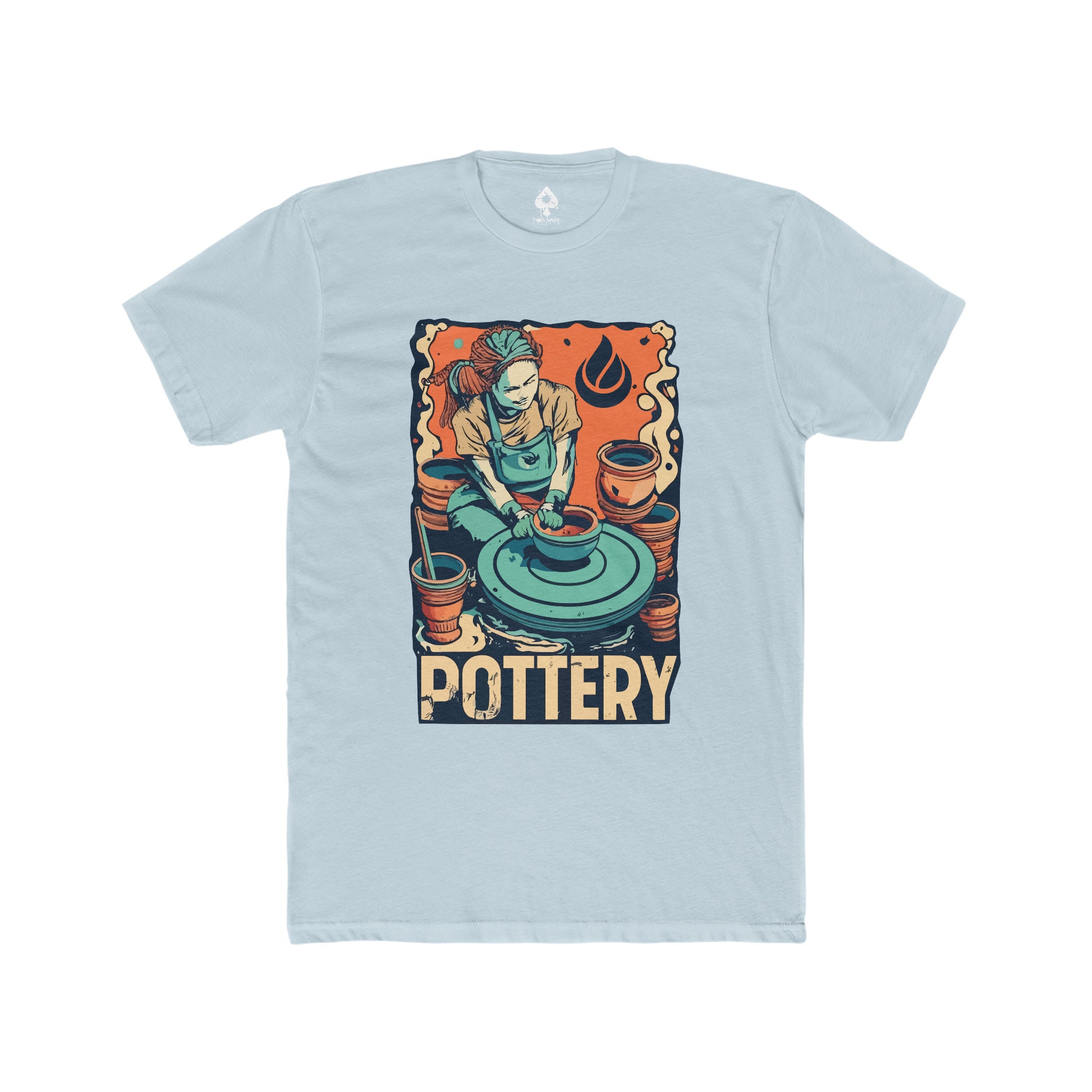 Pottery T-shirt, Spinning Shirt, Clay T-shirt, Sculpting Shirt, Pottery ...