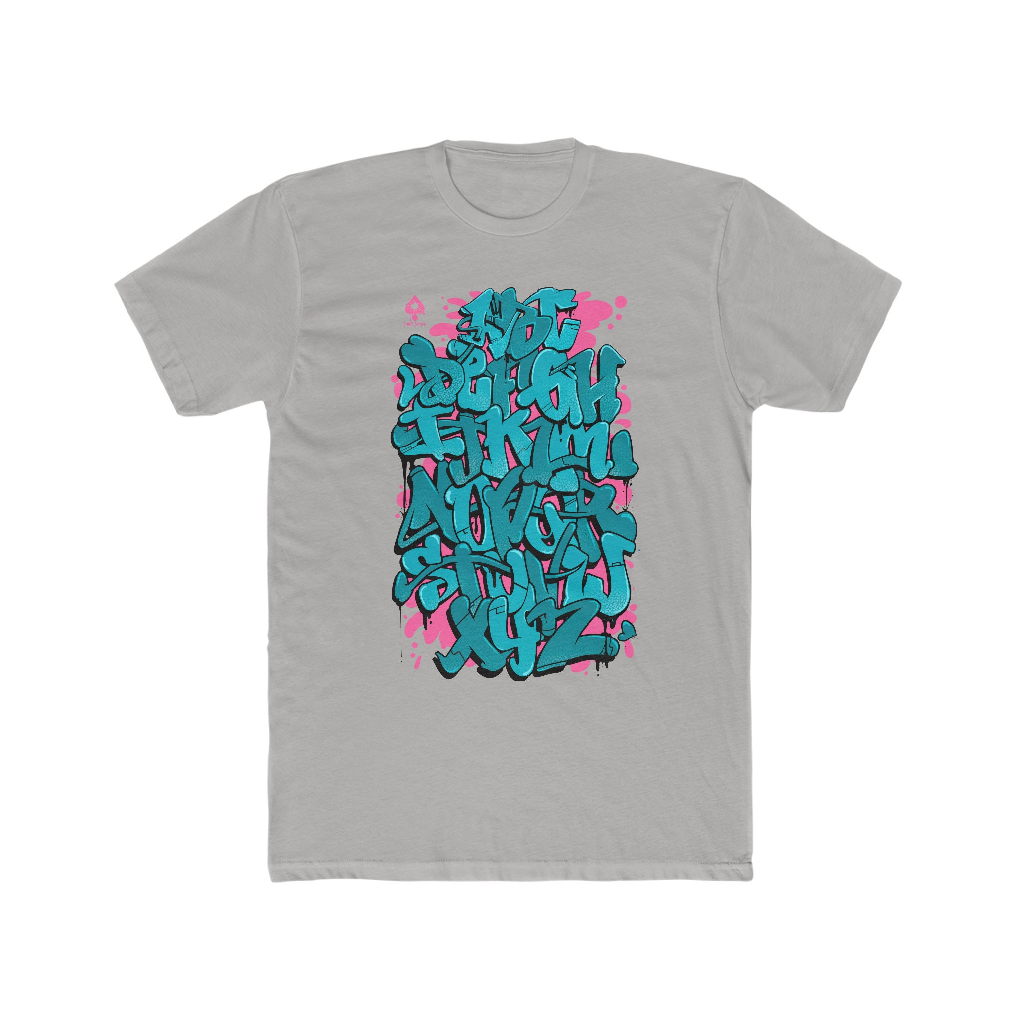 Spade Graffiti T-shirt, Graffiti Alphabet T-shirt, Street-art T-shirt ...