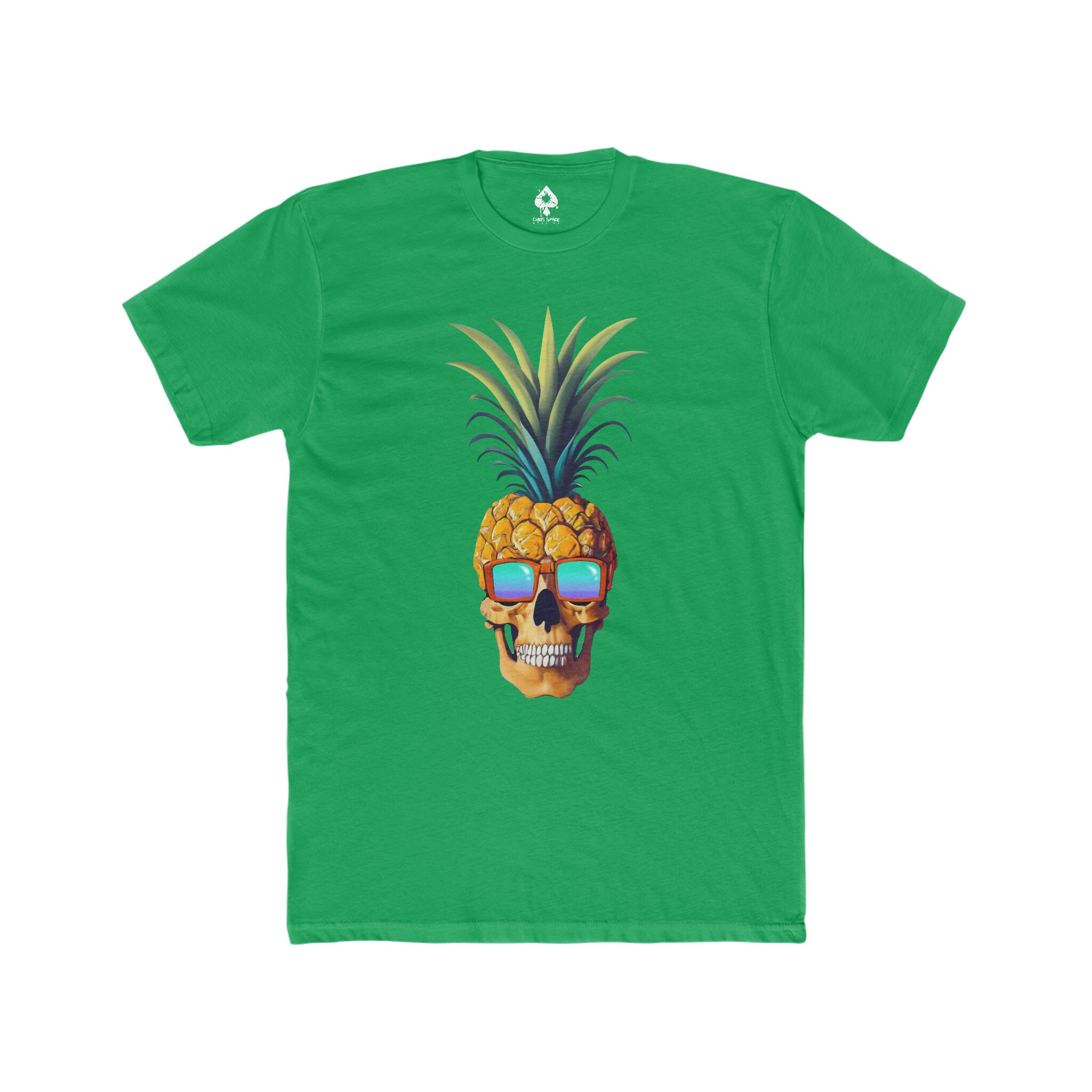 Pineapple Skull T-shirt, Skull Pineapple Shirt, Skull Shirt, Skull ...