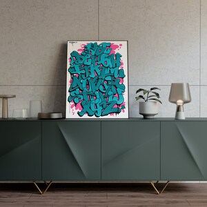 Spade Graffiti Alphabet Poster, Street-art ABC, Abc's, Art Teacher ...