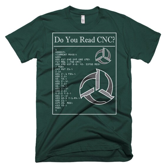 CNC Short-Sleeve T-Shirt | Etsy
