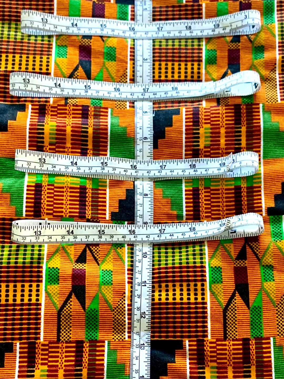 Midwife Measuring Mat Kente Inspired Print - Etsy 日本