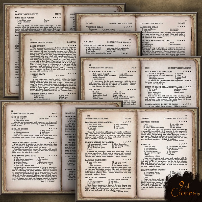 Vintage Recipe Book - Etsy
