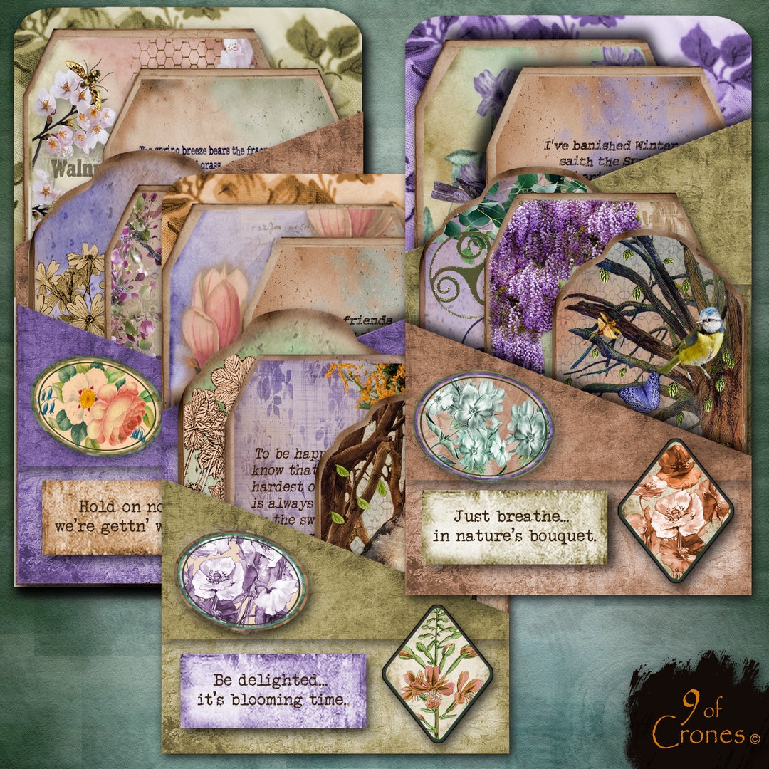 Digital Spring Equinox Loaded Pockets. Spring Time for Journals ...