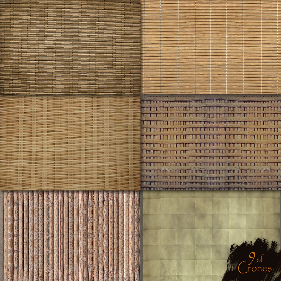 Digital Bamboo Zen Papers, Printable Instant Download, Paper Packs ...