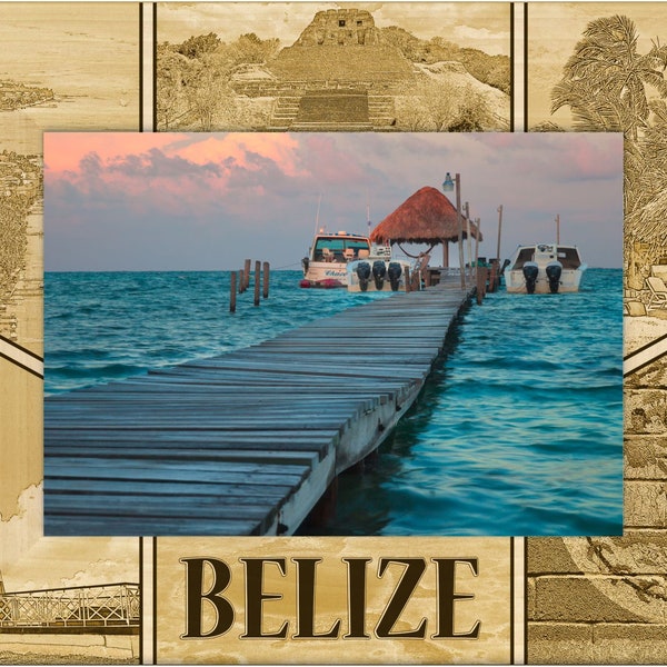 Belize Poster - Etsy
