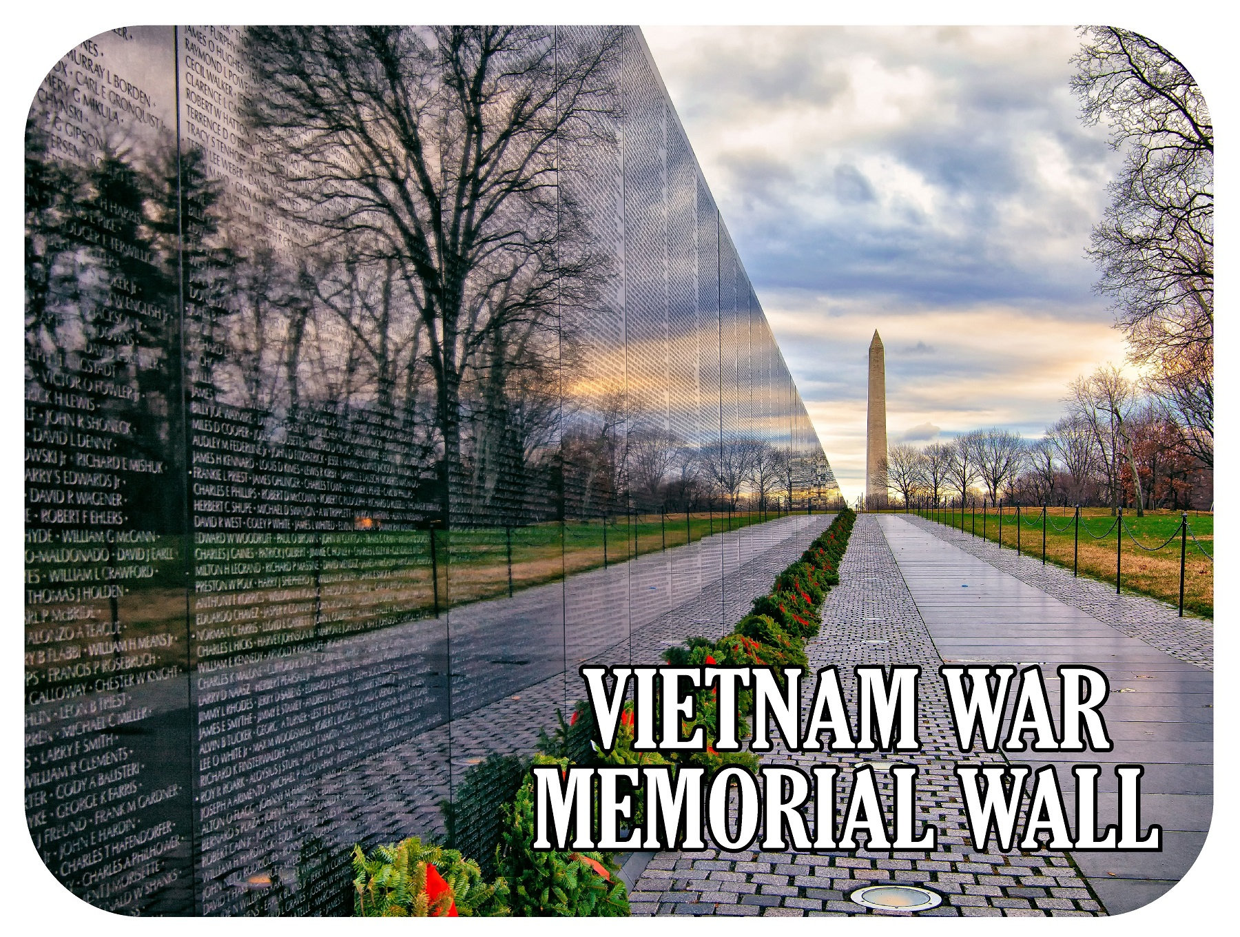 Vietnam War Memorial Wall Washington D.C. Fridge Magnet - Etsy