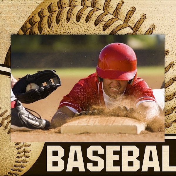 Baseball Frame - Etsy