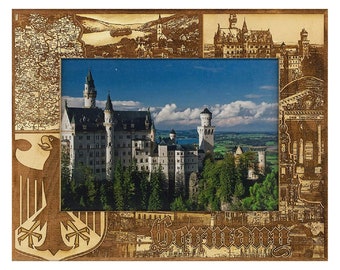 Alaska Laser Engraved Wood Picture Frame | Etsy