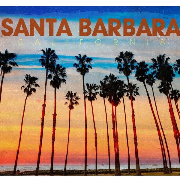 Santa Barbara Beach - Etsy