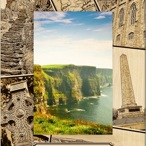 Ireland Laser Engraved Wood Picture Frame - Etsy