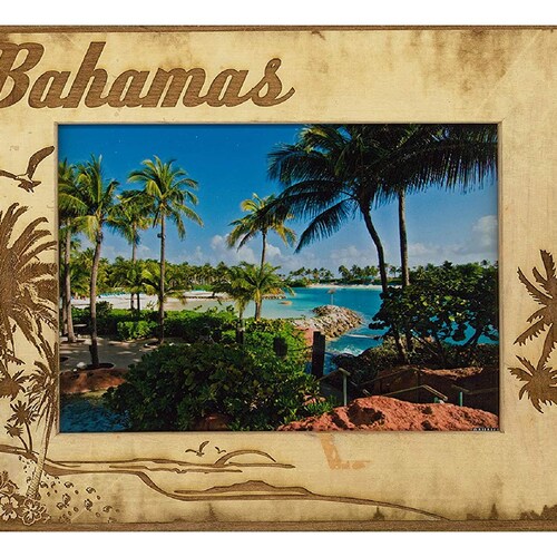 Hawaii Laser Engraved Wood Picture Frame - Etsy