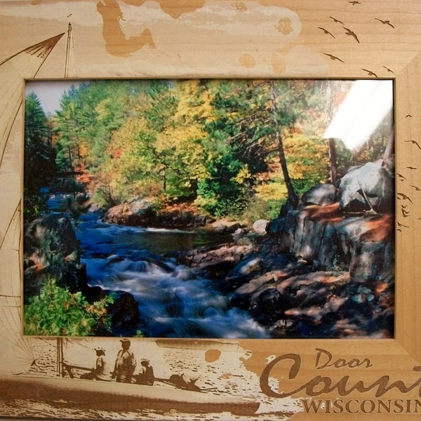 Door County Wisconsin Picture Frame - Etsy