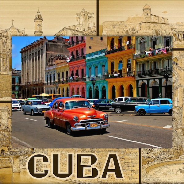 Cuba Picture Frame - Etsy