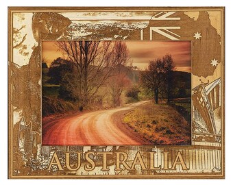 Sydney Australia Laser Engraved Wood Picture Frame | Etsy