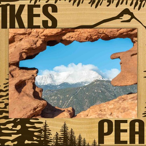 Colorado Laser Engraved Wood Picture Frame - Etsy