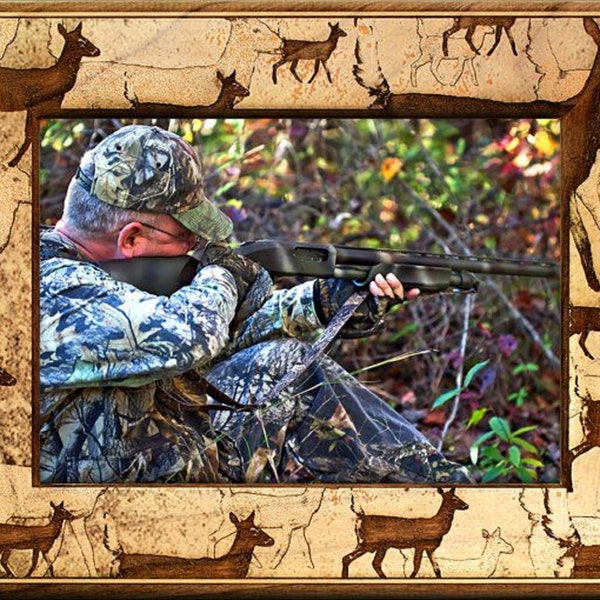 Deer Picture Frame - Etsy