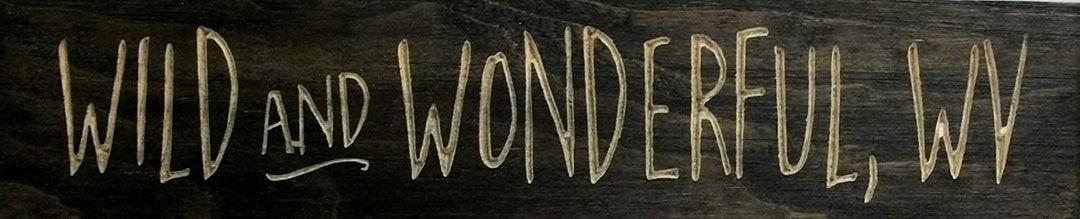 Rustic West Virginia Wall Plaques (wild and Wonderful West Virginia) - Etsy