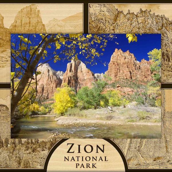 Zion National Park Frame - Etsy