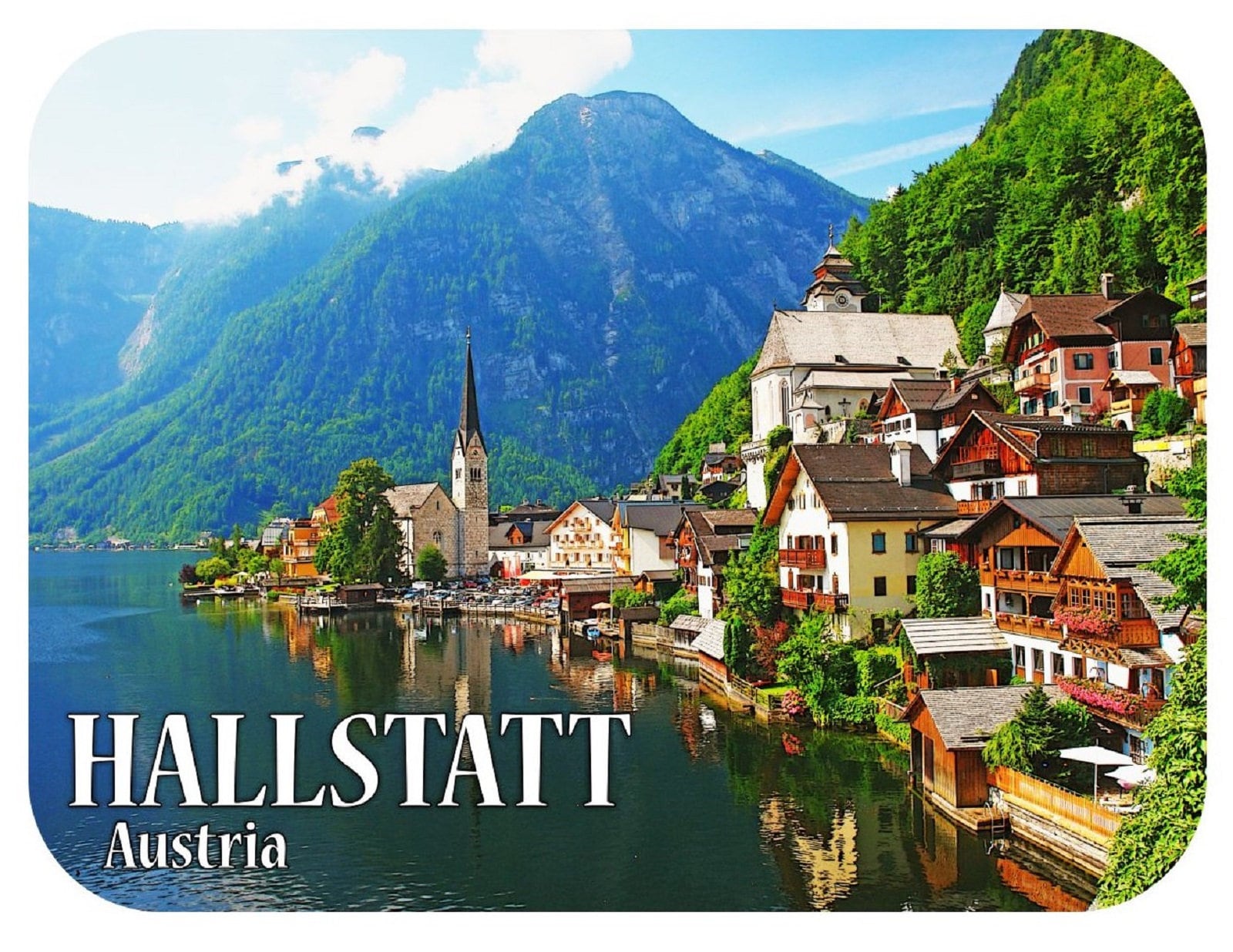 Hallstatt Austria Fridge Magnet - Etsy