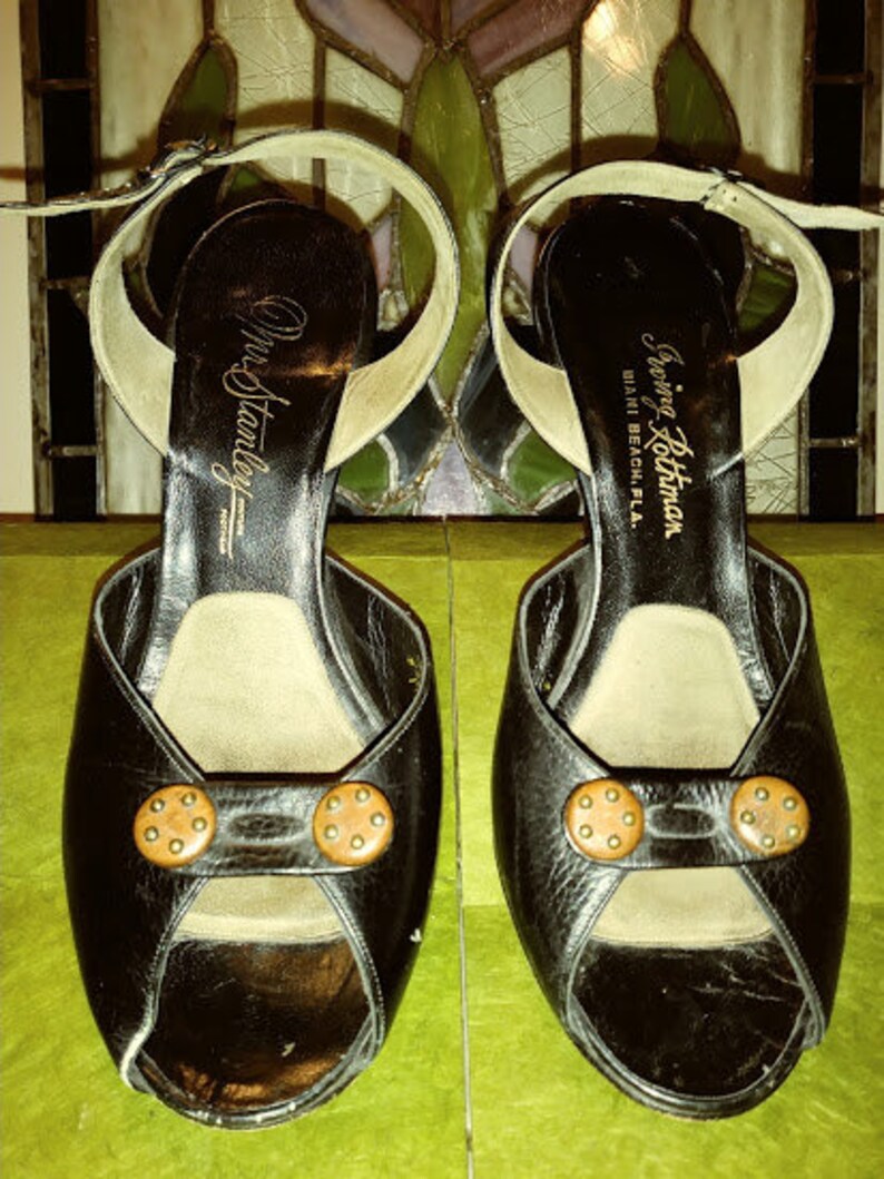 Irving Rothman 1940's Pumps - Etsy