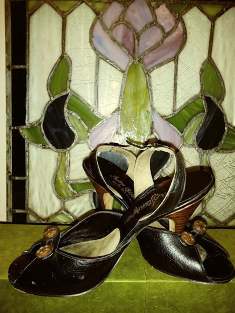 Irving Rothman 1940's Pumps - Etsy