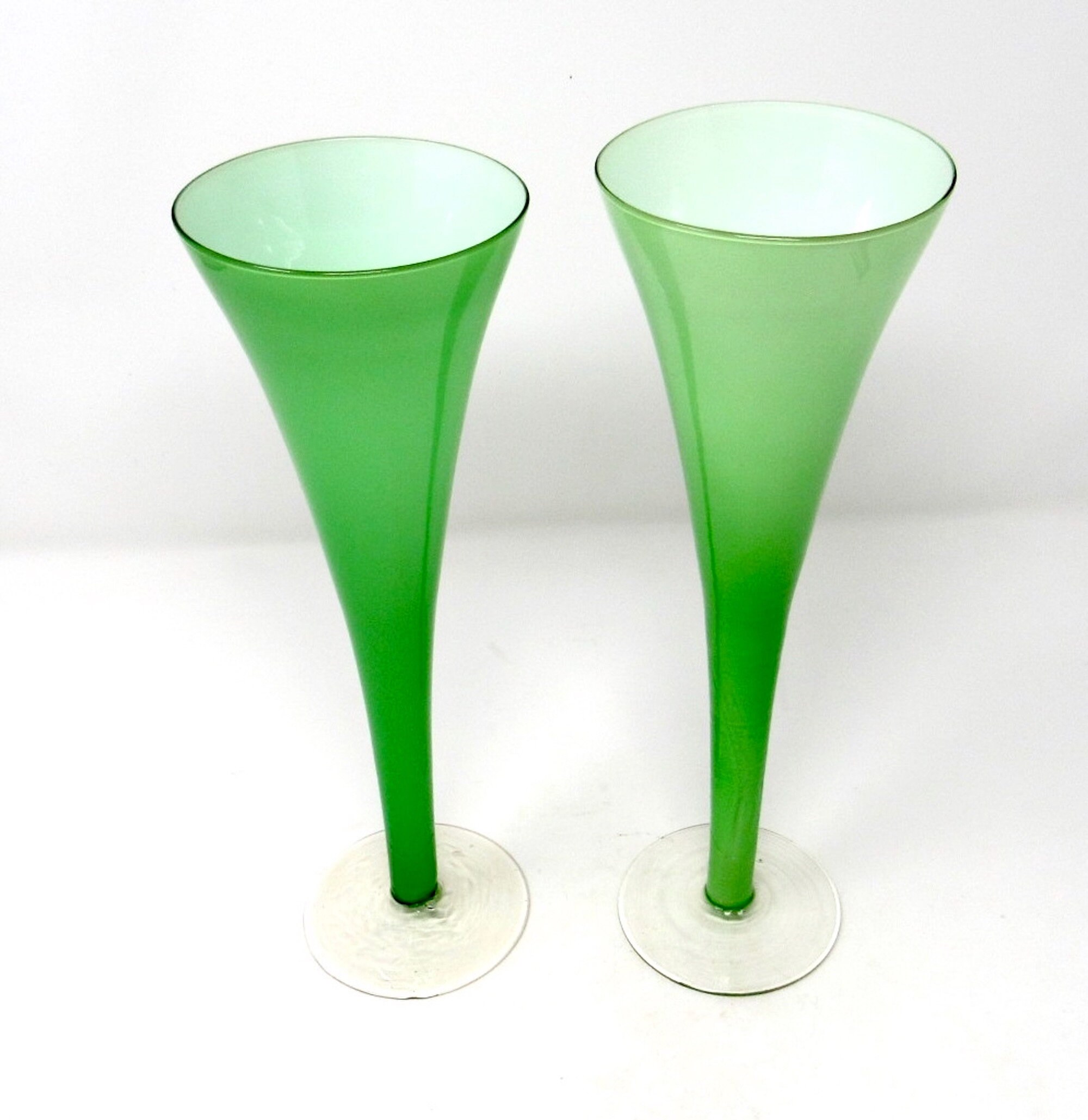 Lime Green Flutes