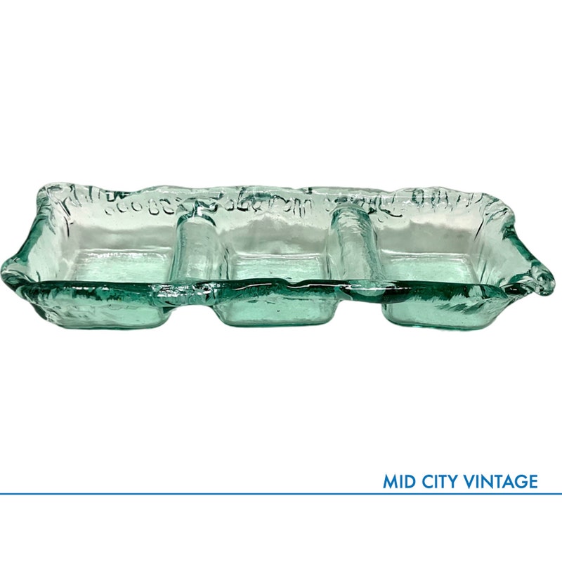 Glass Relish Tray - Etsy