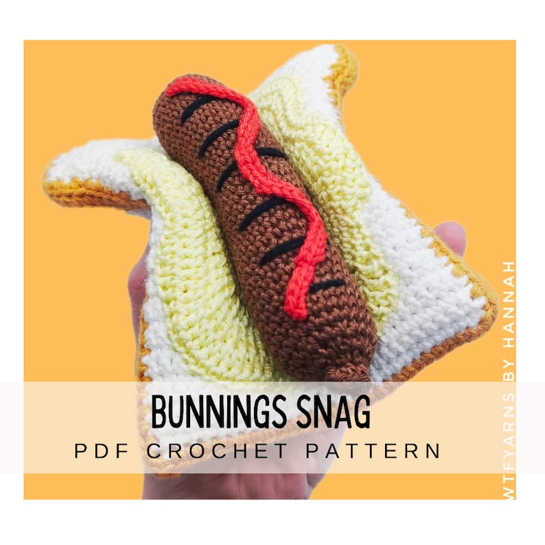 Crochet Bunnings Snag Pattern - Etsy
