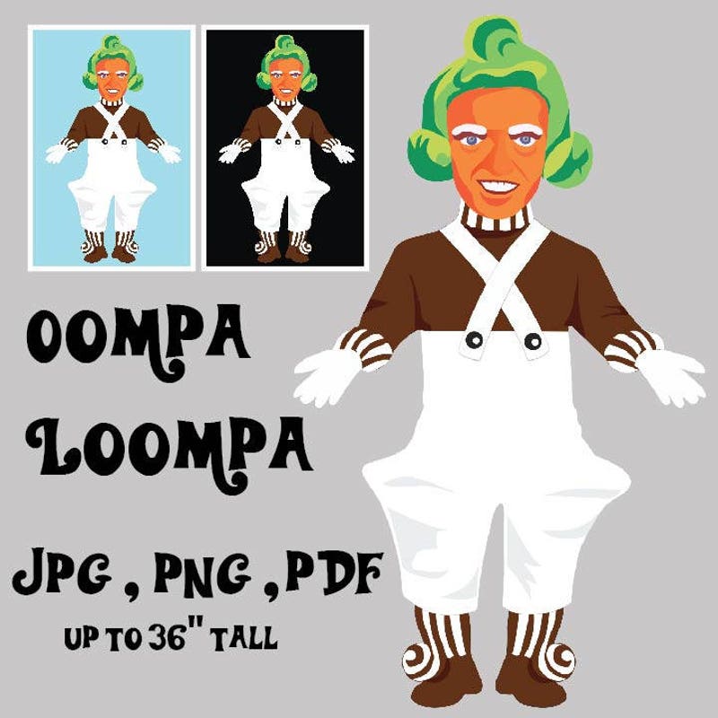 Oompa Loompa Costume - Etsy